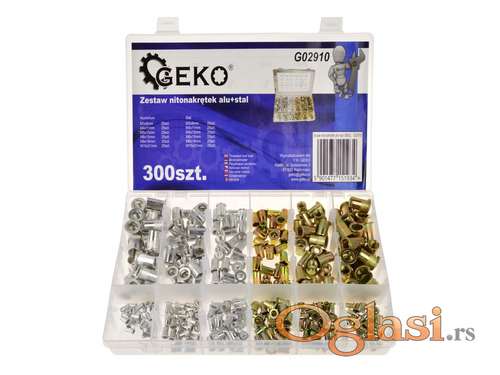 Set matica čelične i aluminijske M3-M10 300 kom