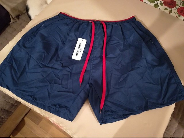 Novi muski sorts Fashion u velikom broju 4XL Teget Novo