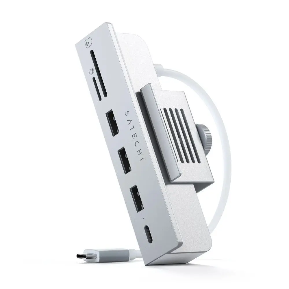 SATECHI USB-C Clamp Hub za iMac24" Silver