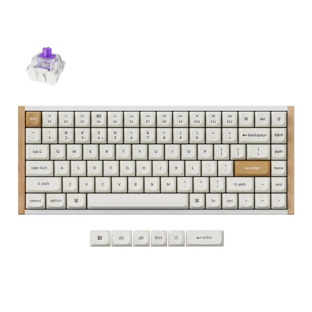 KEYCHRON K2H-Q1 K2 HE White