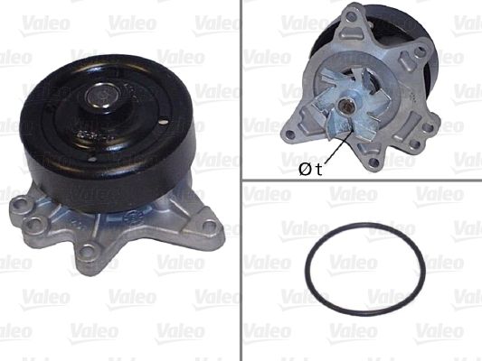 Pumpa za vodu, hlađenje motora VALEO 506844