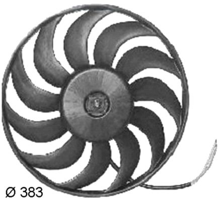 Ventilator hladnjaka MAHLE CFF 133 000S