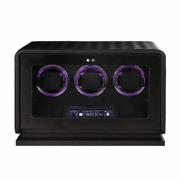 Automatska kutija za satove Retro – Black 3