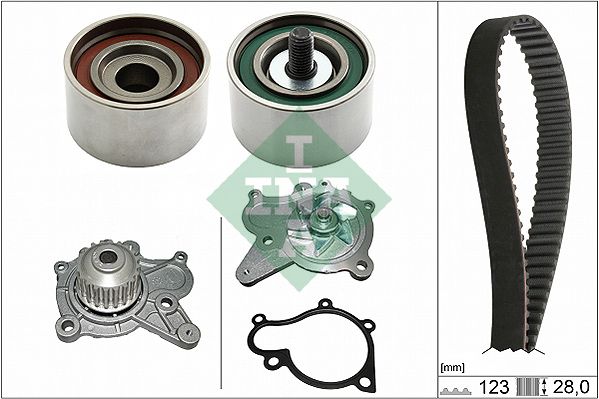 Pumpa za vodu + komplet zupčastog kaiša Schaeffler INA 530 0502 31