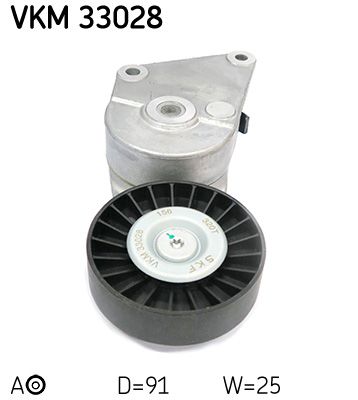 Španer, pk kaiš SKF VKM 33028