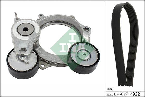 Garnitura klinastog rebrastog kaiša Schaeffler INA 529 0574 10