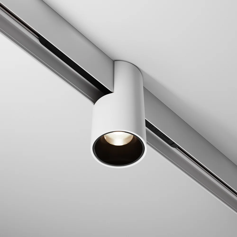 Maytoni Alfa Exility magnetni šinski reflektor crni 2700K-6000K 7W 50° Dim Smart
