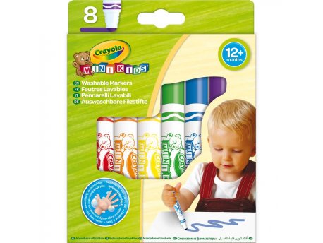 CRAYOLA PRVI MARKERI SET 8 KOM