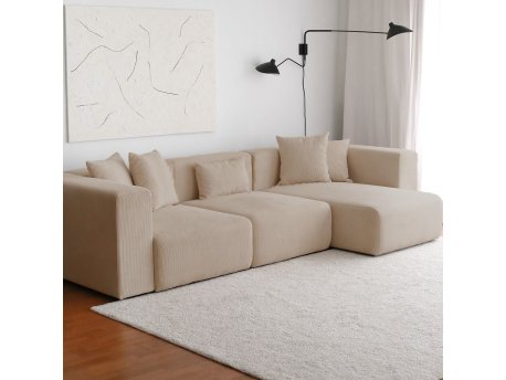 Atelier del Sofa Ugaona sofa Yolo Beige (383EVN1259)