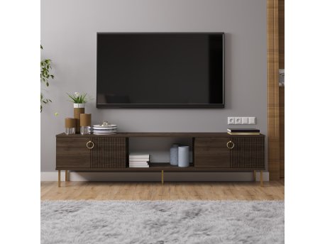HANAH HOME TV polica Paye Walnut