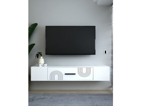 HANAH HOME TV polica Kodaks L2 White