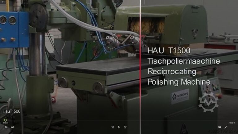 Polisher
HAU T1500 Tischpoliermaschine
