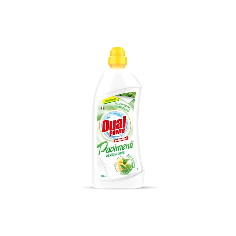 DUAL POWER sredstvo za podove MENTA/ LIMUN 1L