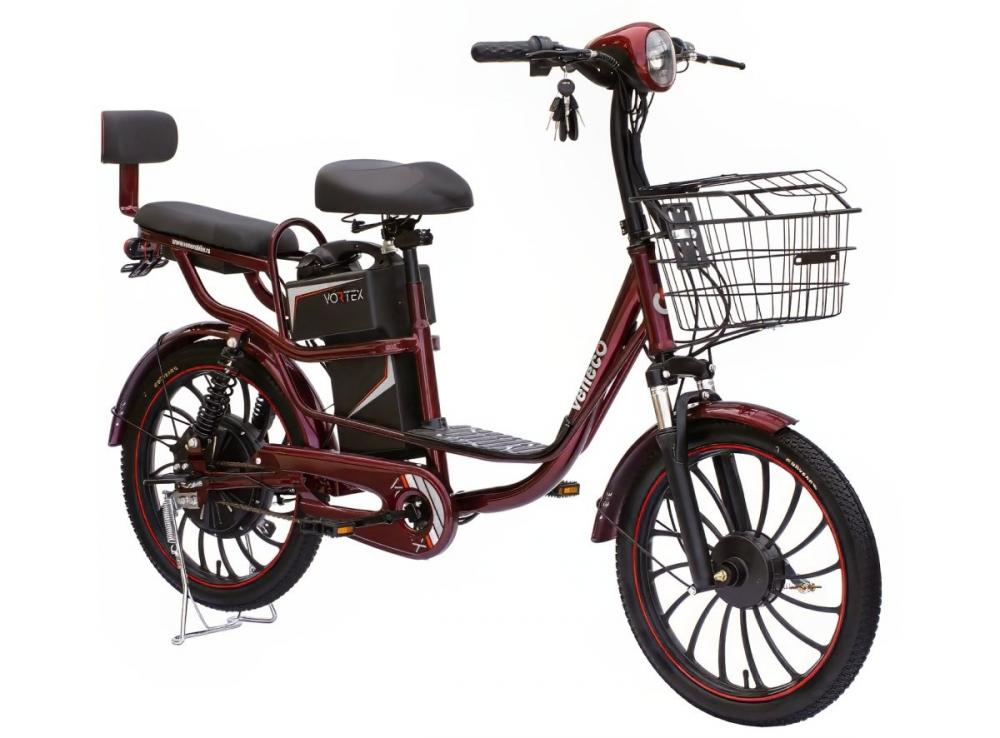 Elektricni Bicikl VENECO Vortex 20" Bordo