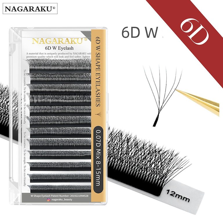 NAGARAKU TREPAVICE 6D W- MIX