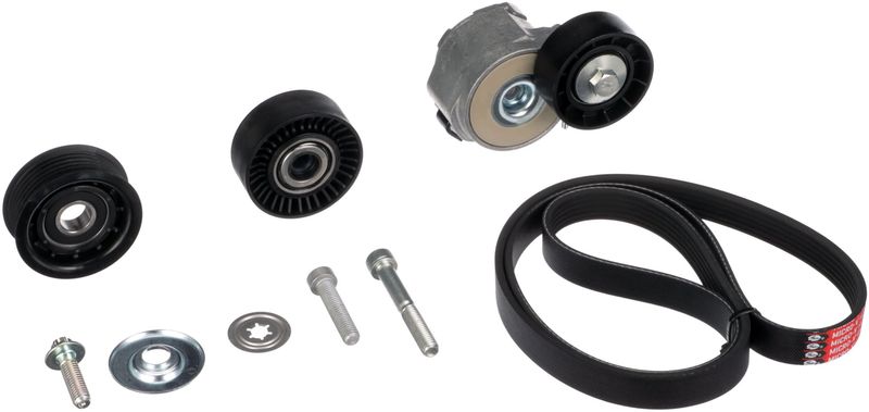 Garnitura klinastog rebrastog kaiša GATES K026PK1368