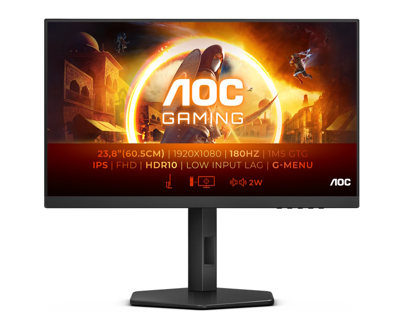 AOC 23.8 inča 24G4X FHD 1920×1080 IPS 180 Hz gaming monitor