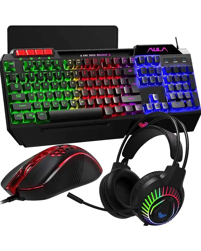 Gaming komplet Aula T650 4u1, USB, Žični