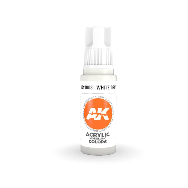AK 3rd Gen Acrylics – White Grey