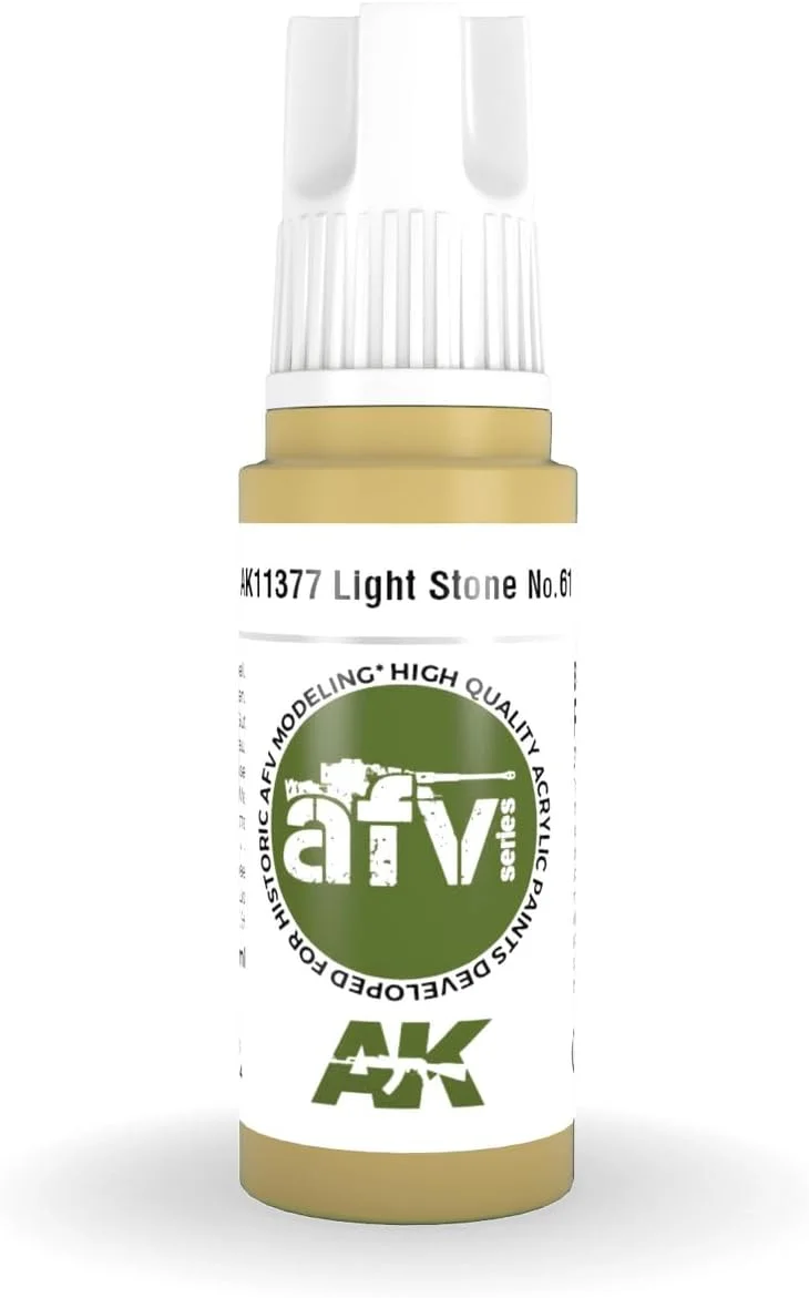 AK 3rd Gen Acrylics – Light Stone No.61 – AFV
