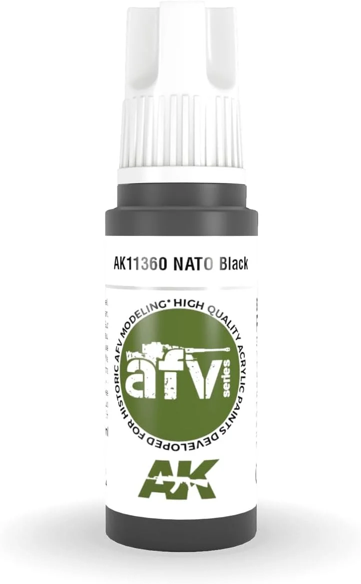 AK 3rd Gen Acrylics – NATO Black – AFV