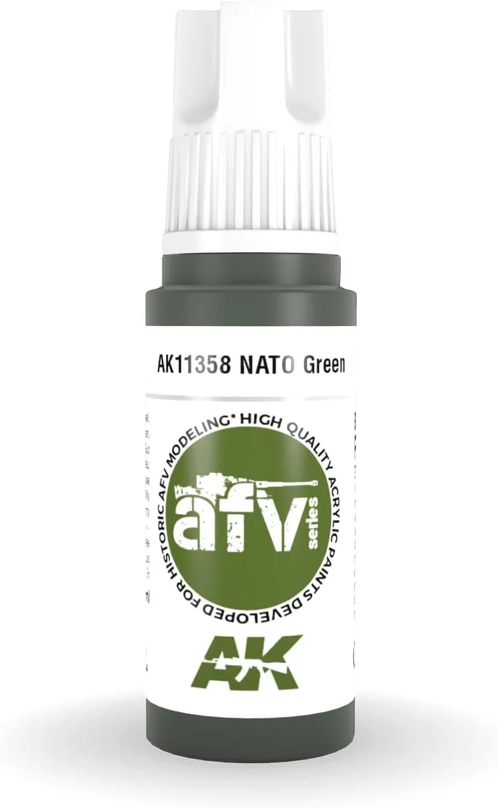 AK 3rd Gen Acrylics – NATO Green – AFV