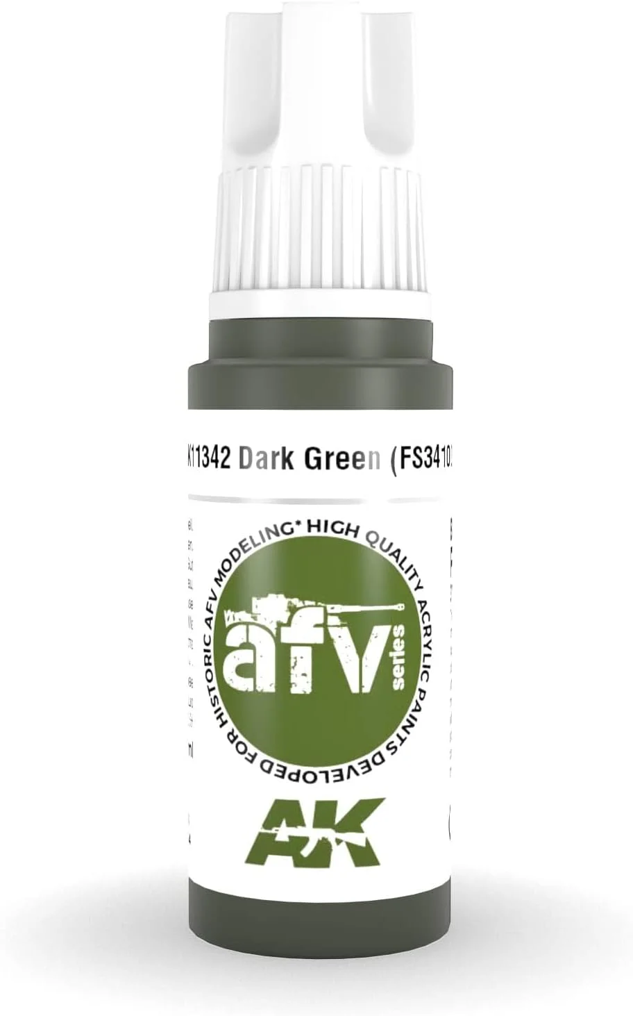 AK 3rd Gen Acrylics – Dark Green (FS34102) – AFV