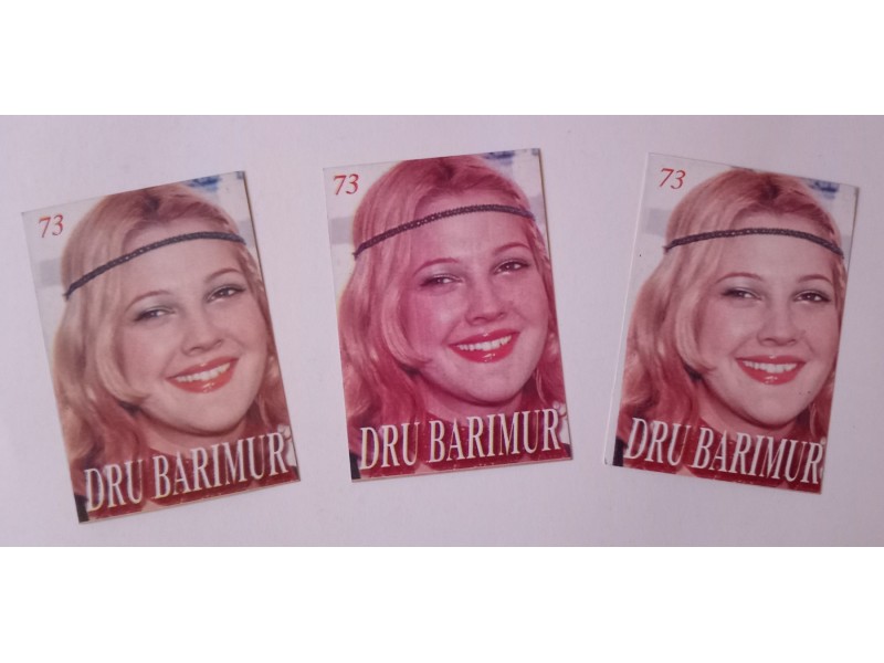 Planetarne Zvezde 2000 kartice - Dru Barimur lot x3