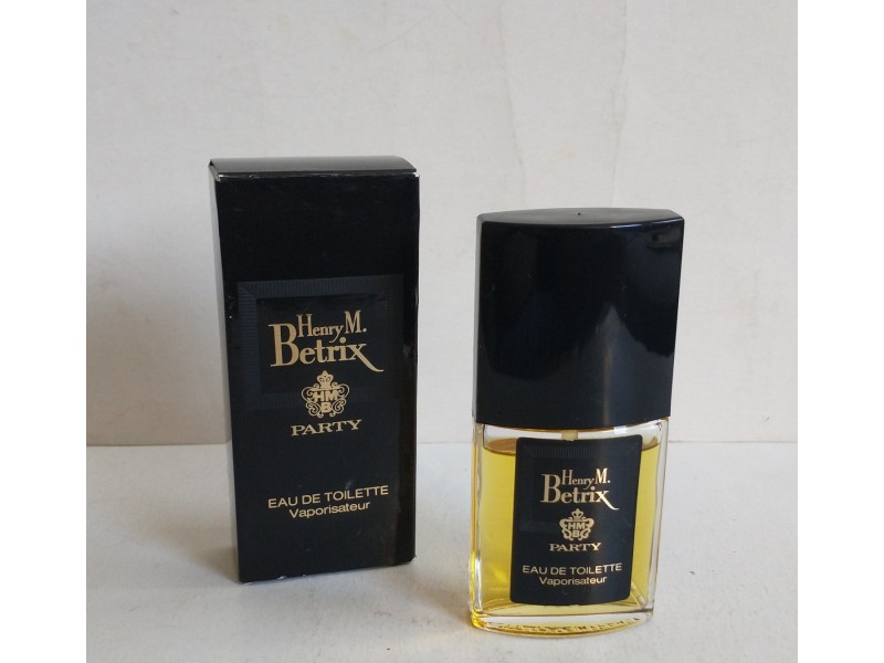miris eau de toilette HENRY M. BETRIX Party Germany
