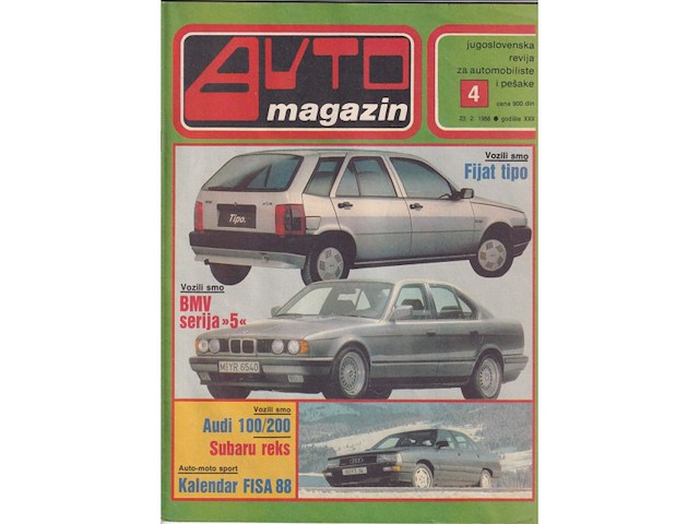 AUTO MAGAZIN BR 4/1988