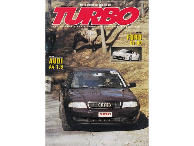 ČASOPIS TURBO BR 10/1995