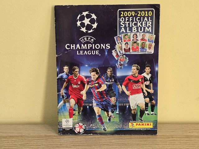 Album Champions League 2009 2010 popunjen