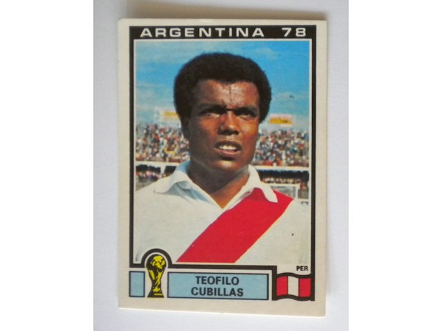 (Sl) World Cup Argentina 1978-Teofilo Cubillas