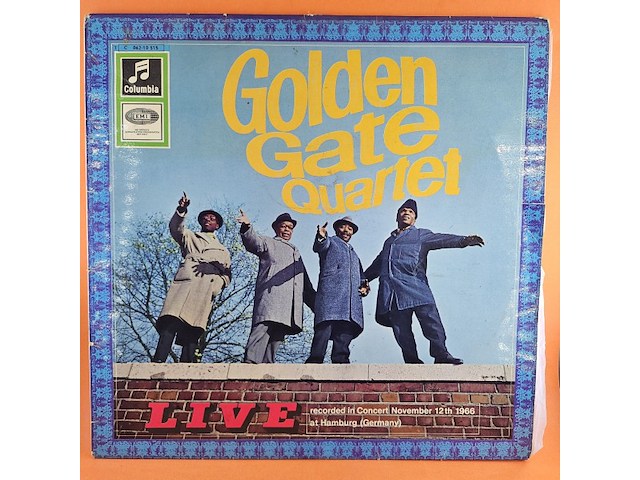 Golden Gate Quartet* ‎– Live Recorded In Concert , LP