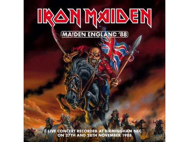 Iron Maiden – Maiden England 88 2xCD Novo
