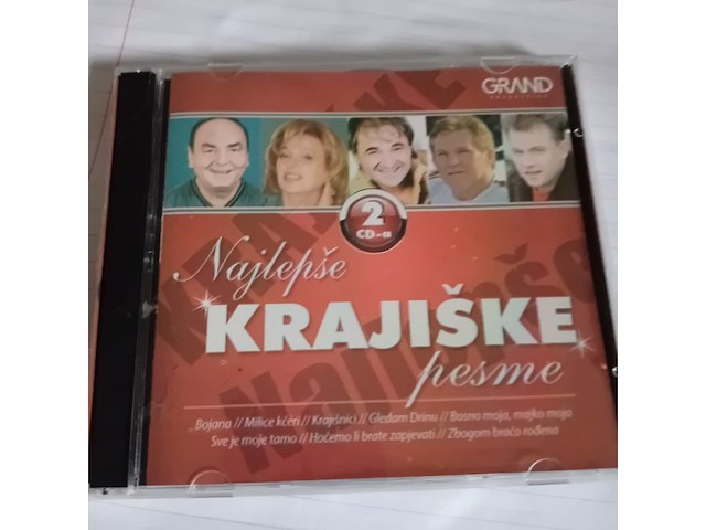 Najlepše Krajiške Pesme - 2 cd