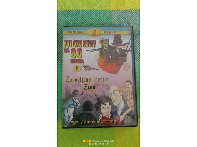 DVD PUT OKO SVETA ZA 80 DANA I ZAROBLJENIK DVORCA