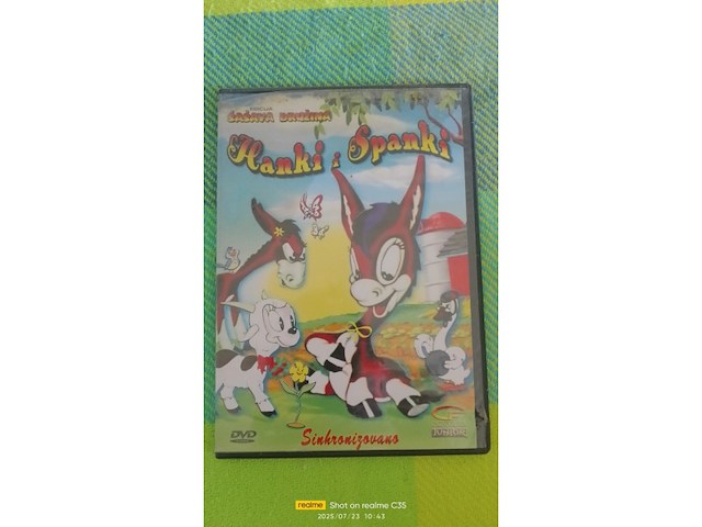 DVD CRTANI FILM - HANKI I SPANKI