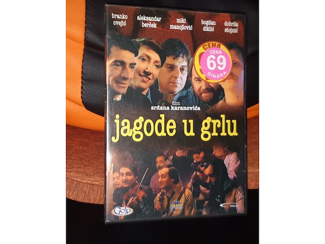 JAGODE U GRLU  /// DVD ORIGINAL