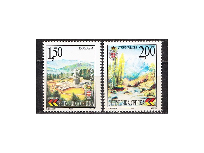 REPUBLIKA SRPSKA , MICHEL 125 , EVROPA CEPT