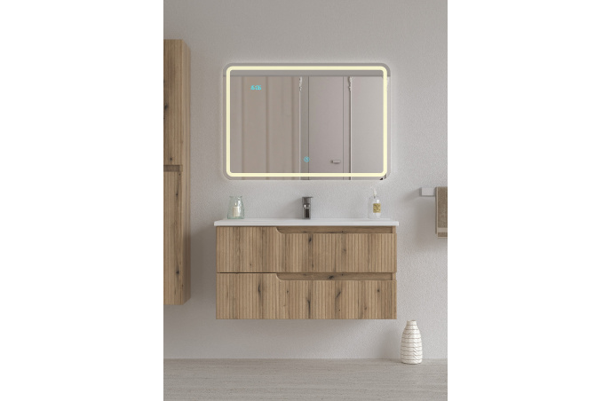 Ogledalo- gornji deo Aura 100 led -1000x700mm