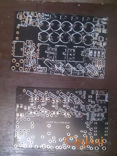 LPF 4band sa 3 BS170+BPF 5 band sa att i pojacivacem signala+sma+rele za preklapanje RX/TX