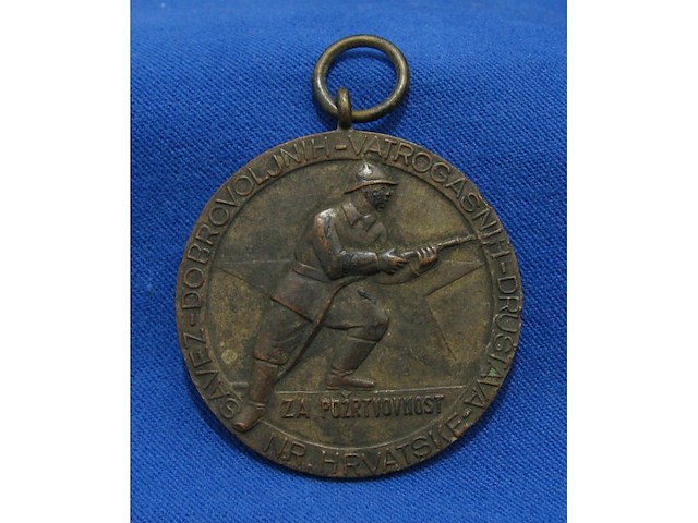 stara medalja ZA POZRTVOVANI RAD U VATROGASTVU