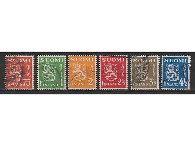 Finland, Finska - Coat of Arms 1942