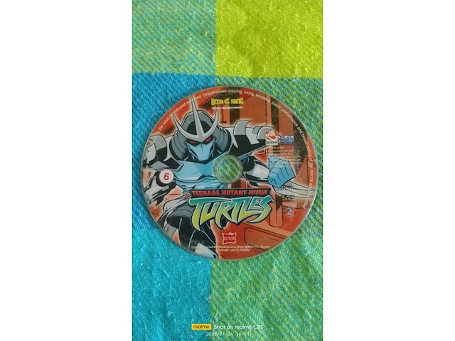 DVD  CRTANI FILM - NINDZA KORNJACE  06