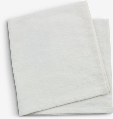 Platnena salveta 40x40 bela