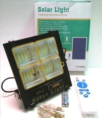 Reflektori sa solarnim panelom novo 100W i 200W