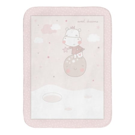 KikkaBoo super soft baby ćebence 80x110 Hippo Dreams ( KKB21123 )