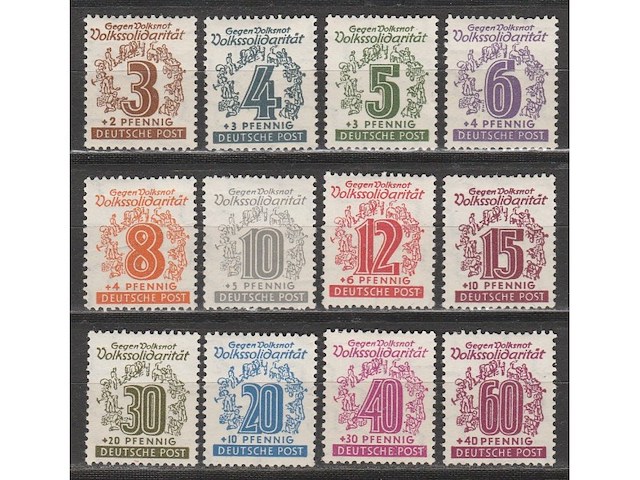 Sowjetische Zone-West-Sachsen-1946-People`s Solidarity