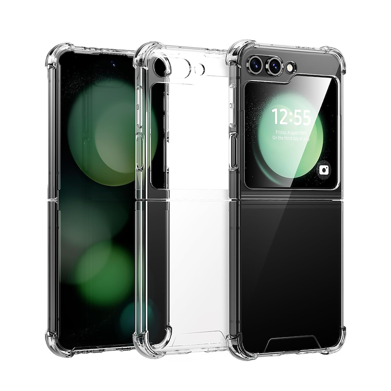 Silikonska futrola Ultra Thin za Samsung F741B/F761B Galaxy Z Flip 6/7 FE 5G Transparent